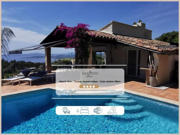 Villa Casa Walulu, 4 Stars, Sea View, Gulf Of St Tropez - Roquebrune-sur-Argens
