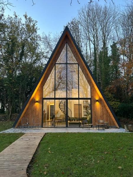 Nordic Bath Lodge In Normandy - Clécy