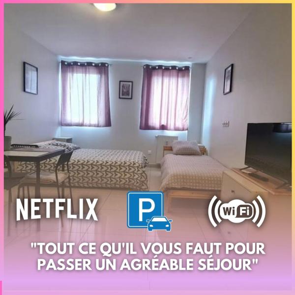 Temps Suspendu Netflix Wi-fi Parking Included - Roissy-en-France