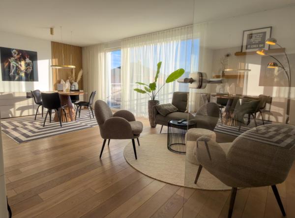 "Sonnengrün" - Premium Apartments Seekirchen, Balkon - Eugendorf