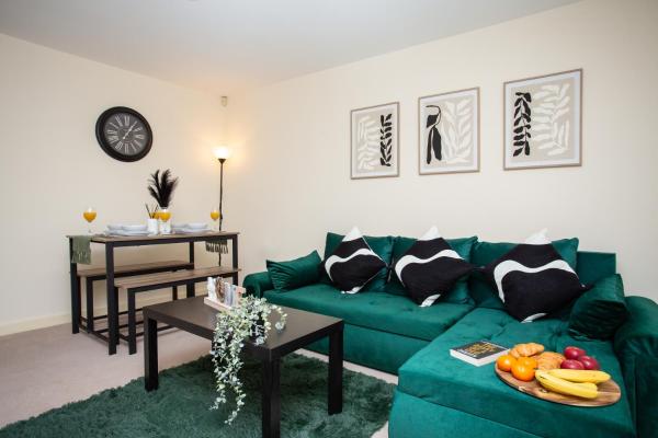 Contemporary 2br Retreat - Fast Wifi, Smart Tv & Steps From Station! - Newcastle upon Tyne