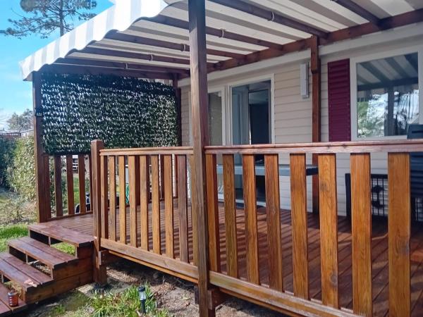 Mh 538 Tout Equipe Et Tout Confort 2ch 1sdb Dans Camping 4 éToiles - Landes