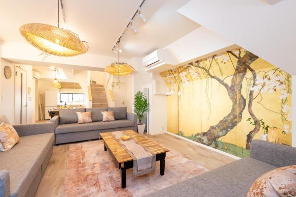 I-stay601 最大17名 新宿 池袋 渋谷 六本木近く 駅から徒歩3分 メゾネットタイプ106平米 - Chofu