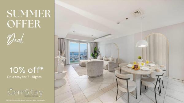 Breathtaking 2br With Full Seaview - Dubai