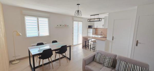 Crabe Vert Appartement Cosy T3 Plage Surf Randos - Plage de Barneville-Carteret