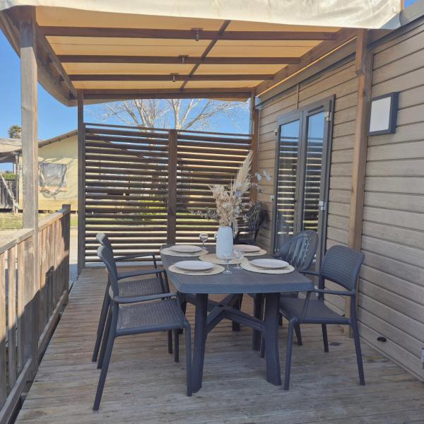 Le Lagon Mobil Home 6 Personnes à 100m De La Plage Piscines Camping 5 - Canet-en-Roussillon