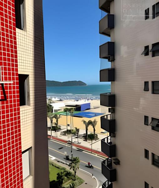 Apto Praia Guilhermina Pé Na Areia 2 Quartos - Santos