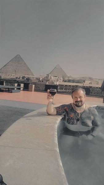 The Grand Horizon Pyramidsview - Gizeh