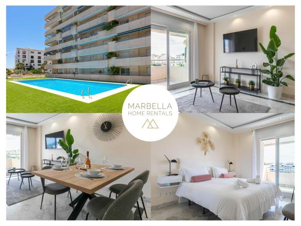 Marbella Home Rentals - Marina Banus, Puerto Banus, 2br Luminous Pool & Parking - Puerto Banús