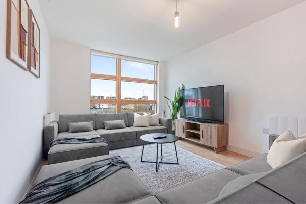 Modern & Spacious 1br Flat - Sleeps Up To 6 - Greenwich