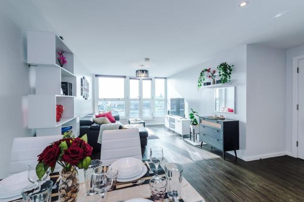 Skyline 2bd 2ba Central Nottingham Free Parking - Nottingham