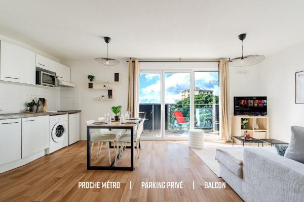 T3 Spacieux En Duplex, Balcon, Parking, Métro - Aucamville