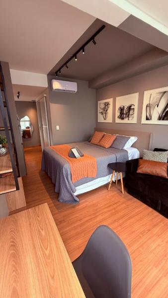 Studio Novo E Amplo No Centro Com Ar E Home Office - Curitiba