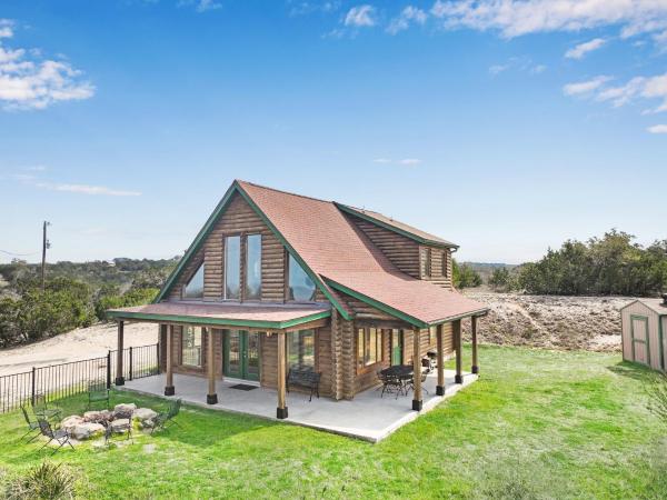 Lighthouse Hill Ranch - Log Home - Johnson City, TX