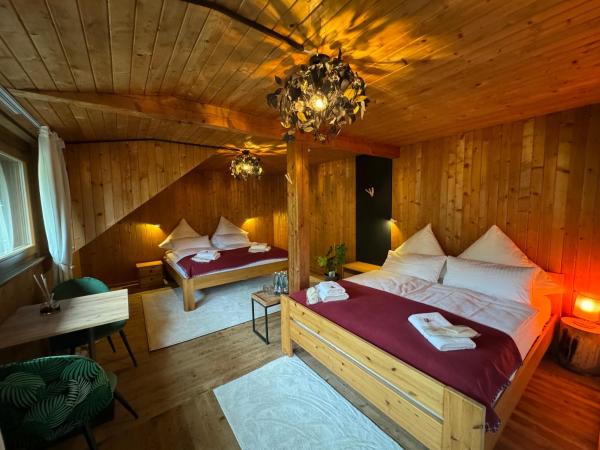 Almgasthaus Knöpflesbrunnen Vierbettzimmer - Feldberg (Schwarzwald)