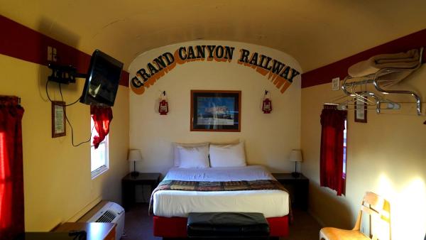 Historic Rail Car On Route 66 - Williams, AZ