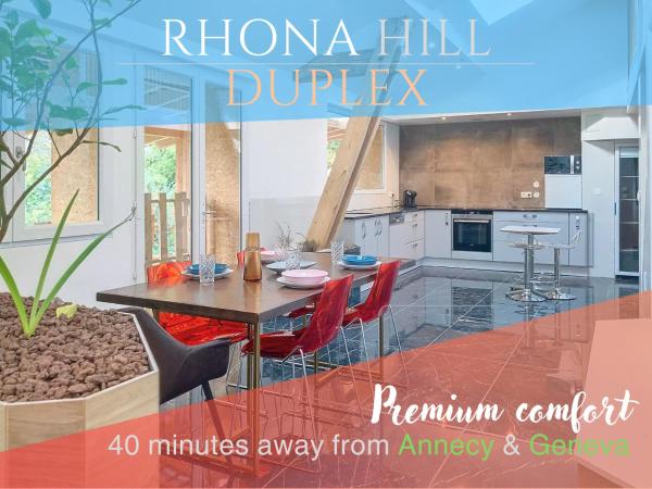 Duplex Spacieux Et Lumineux, Calme & Confort - Seyssel