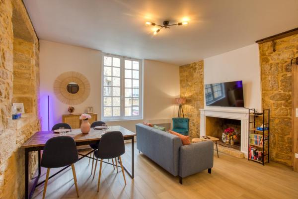 Duplex 2 Chambres, Hypercentre, Charme, "Rempart" - Sarlat-la-Canéda