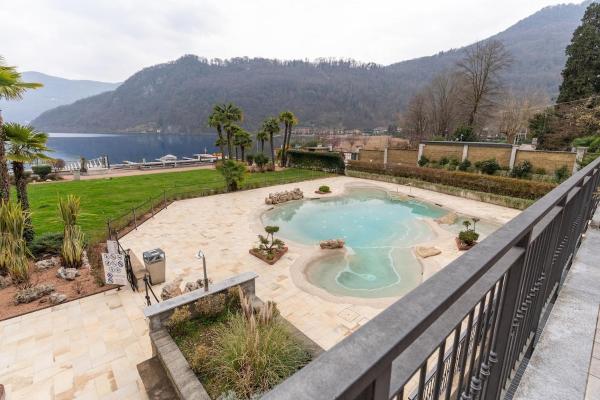 Elegant Lake View Apartment With Pool - Mendrisio
