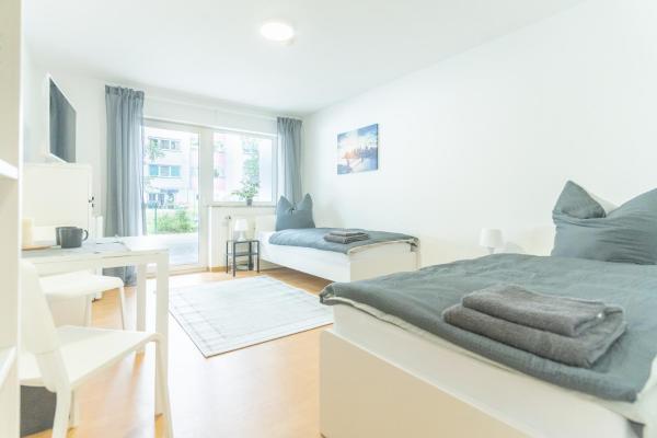 -Mrliving- Moderne Apartments Im Pohlheim-hausen, Einzelbetten, Smart-tv, Küche -Ph01, Ph02- - Gießen
