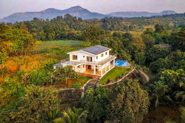 Aqua And Sage By Veo, Stayvista - 4bhk River-view Villa With Viewing Deck - Matheran