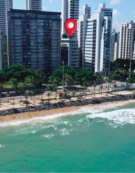Belo Studio Quadra Beira Mar De Boa Viagem Proximo Ao Aeroporto - Recife