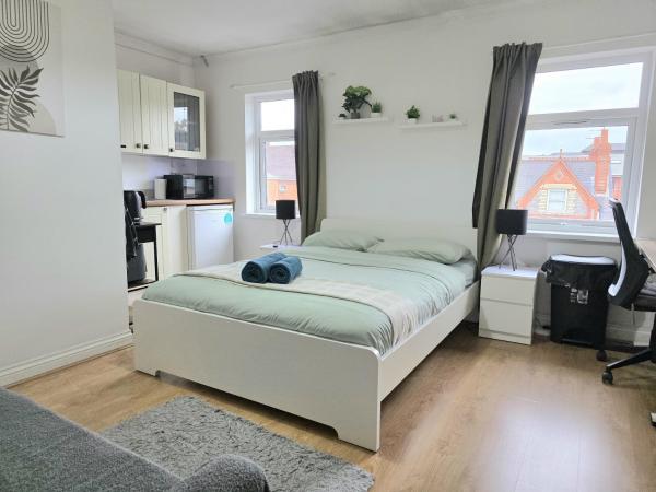 Central Reading Studios, Ensuite & Double Rooms Oracle & Hospital - Reading
