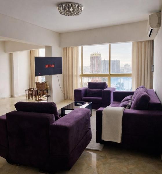 Central Apartment With A Panoramic View Over Cairo - Giza