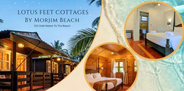 Lotus Feet Beach Resort, 100 Meters From Morjim Beach - Goa