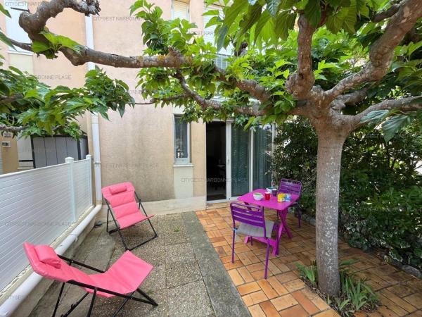 Appartement Rez-de-chaussée Avec Terrasse Et Parking à Narbonne Plage - Fr-1-619-150 - Narbona