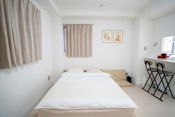 501room,5-minute Walk To Oshiage ,Private One-bedroom Unit ,Near Tokyo Skytree ,Fully Equipped Kitchen & Bathroom ,Separate Wet And Dry Areas - Tokyo