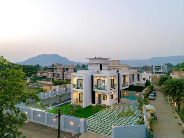 The White Casa Villa 4 Bhk Private Pool Villa Mtdc Aproved - 洛納瓦拉