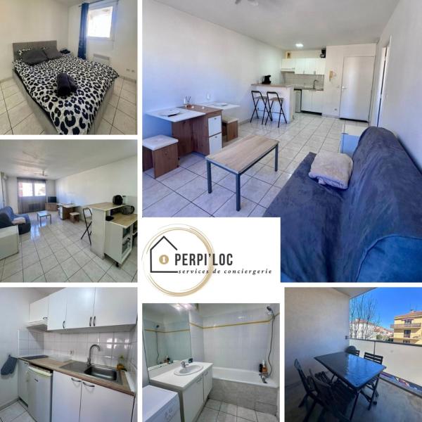 Appartement Palma Pour 2 Personnes Avec Terasse - Cabestany