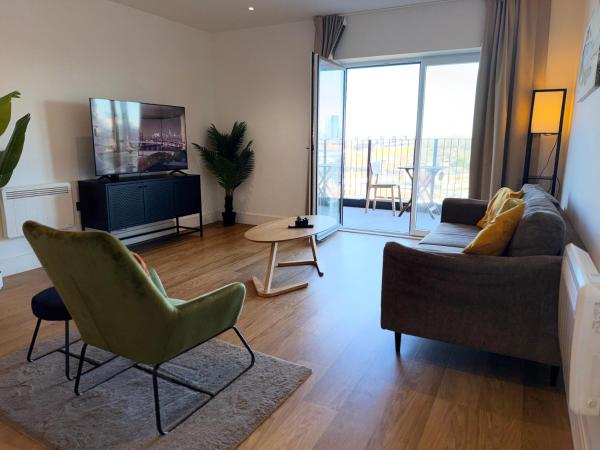 Stylish And Cozy One Bedoom Flat With Balcony & Ps5 In Birmingham - Birmingham