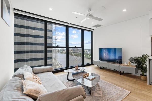 Cbd Luxury River View & Fireworks 1bed Apt The One - Spring Hill
