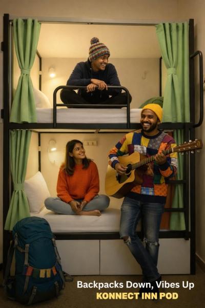 Konnect Inn Pod Hotel-near Igi Airport & Opposite Ndls - New Delhi