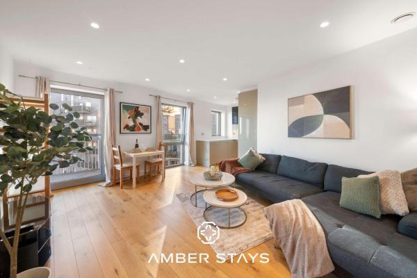 Spacious 1 Bed In Canning Town By Amber Stays, Perfect For Long Term Stays, Sleeps 2 - Ilford