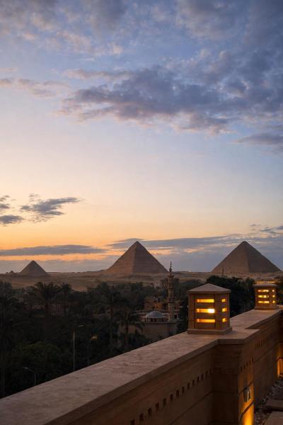Taj Pyramids Inn - Pyramids View Rooftop - Giza