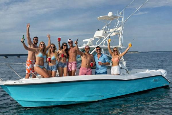 Destin Yacht Party, Relax, Sunbath, Watch Sunset Or Fish - Destin, FL