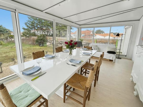Villa Océan - T3, 8p, Plage à 200m - Saint-Hilaire-de-Riez