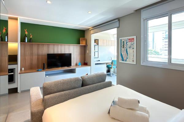 Pinheiros Faria Lima, Novo, 38m2, Wifi700mb - Traveller Awards 2025 - São Paulo