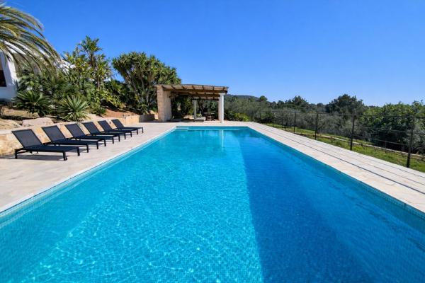 Can Tolo House With Pool And Garden In Es Cubells - Ibiza