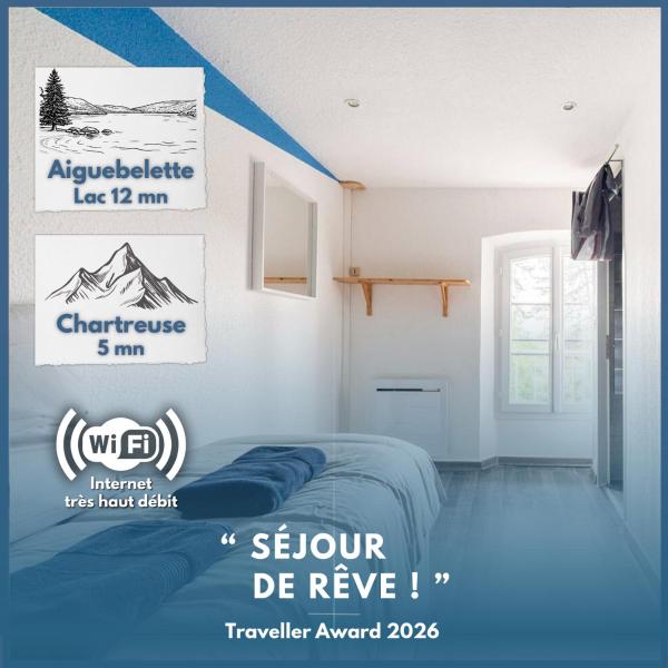 Appartement Cosy - Business & Détente - Lacs & Chartreuse - Proche A43 - Lac d'Aiguebelette