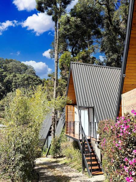 Chalé Mon Amour 2, Onde O Amor Se Encontra - Prime - Equipadíssimo - à 3 Min Do Capivari - Campos do Jordão