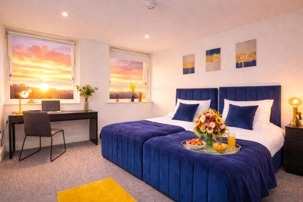 Central 1br, Sleeps 3 - Wifi, Free Parking & Workspace - Bramhope