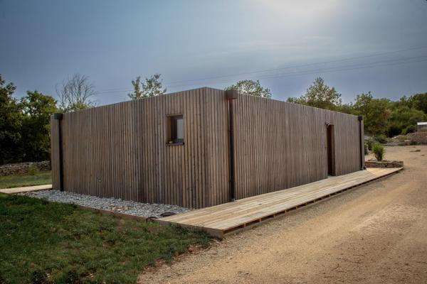 Lodge En Bois Séjour Insolite Sous Les éToiles - Barjac