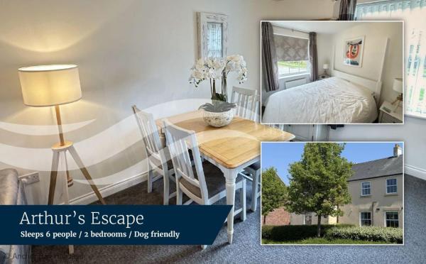 Arthurs Escape - Part Of The The Bay Filey Holiday Village With Pool, Gym And Direct Beach Access, Pub, Restaurant, Tennis And Meadows Walks - North Yorkshire