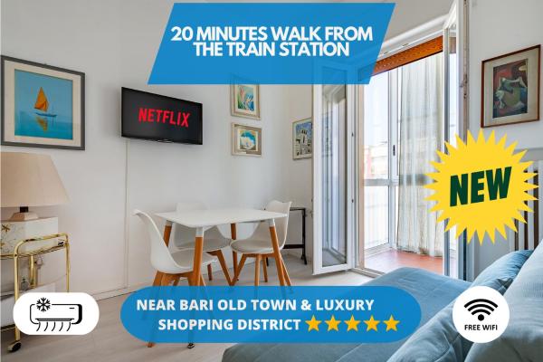 15 Min From Old Town & Train Station Wifi 5 Star - Bari