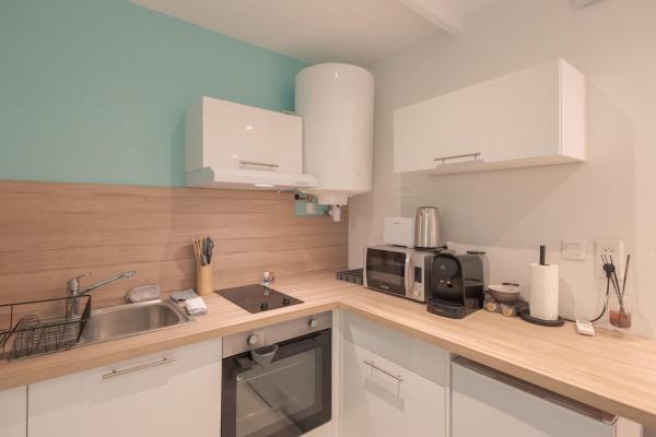 La Perle Bleue - Air Conditioning - Ground Floor - Bourg-en-Bresse
