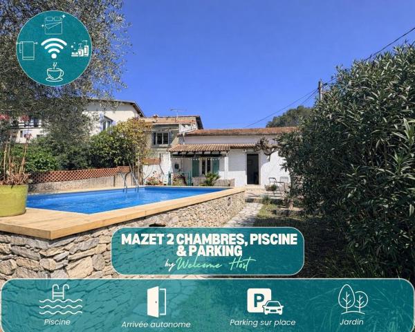Mazet Suzie, 2 Chambres, Piscine & Parking - Gard